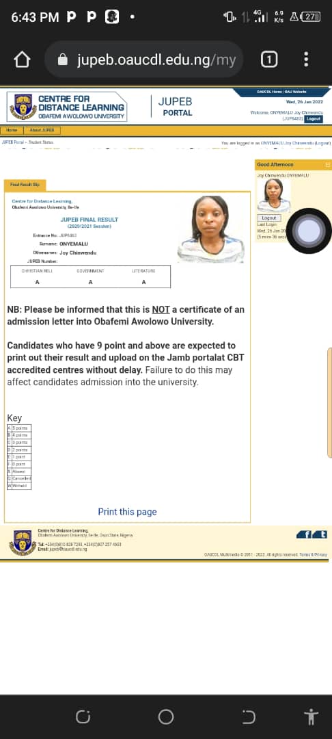 JUPEB STARTS TO RELEASE BATCH B RESULTS 2021/22